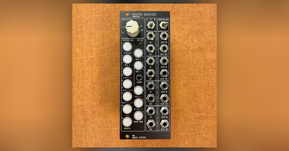 ADDAC System: ADDAC207 Intuitive Quantizer | Takazudo Modular